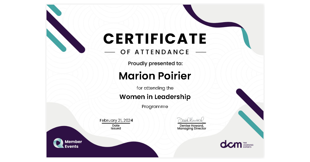 Marion Poirier | Women in Leadership | DCM Learning via Hyperstack