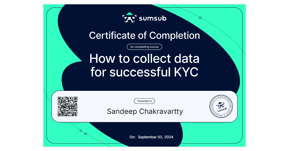 Sandeep Chakravartty | How to Collect Data for Successful KYC | Sumsub via Hyperstack